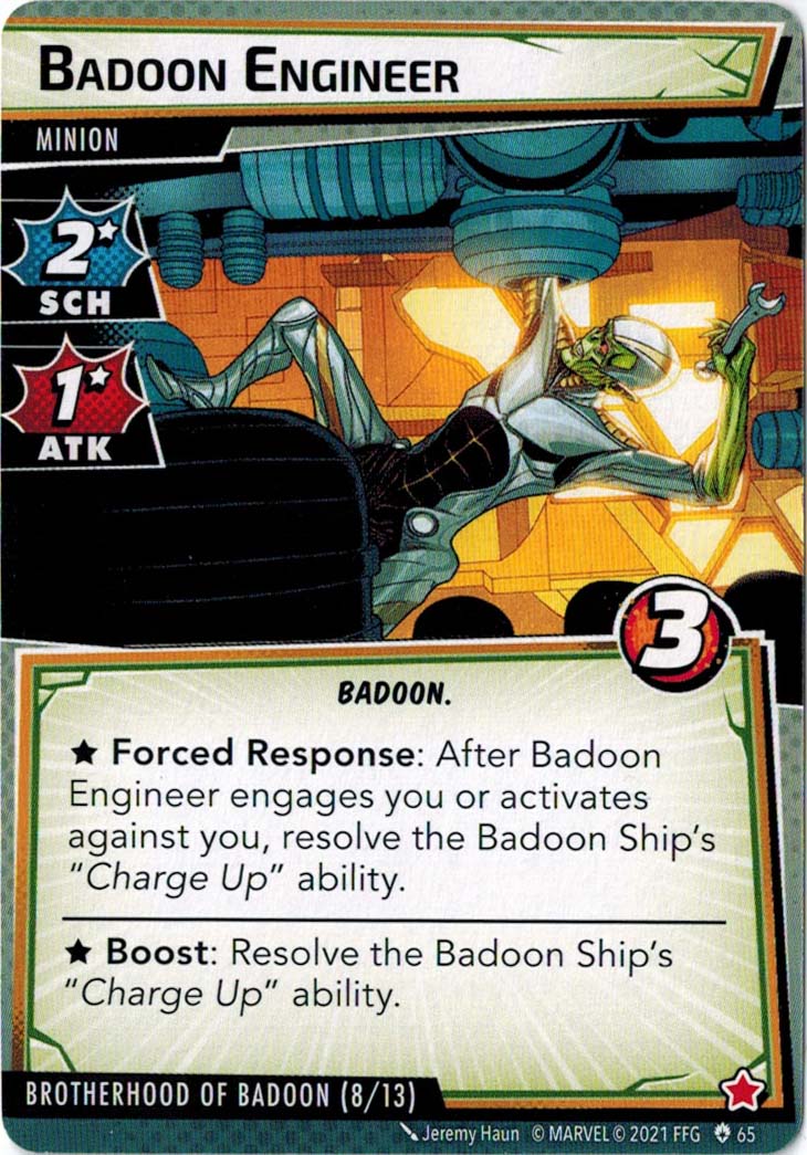 Badoon Engineer · MarvelCDB