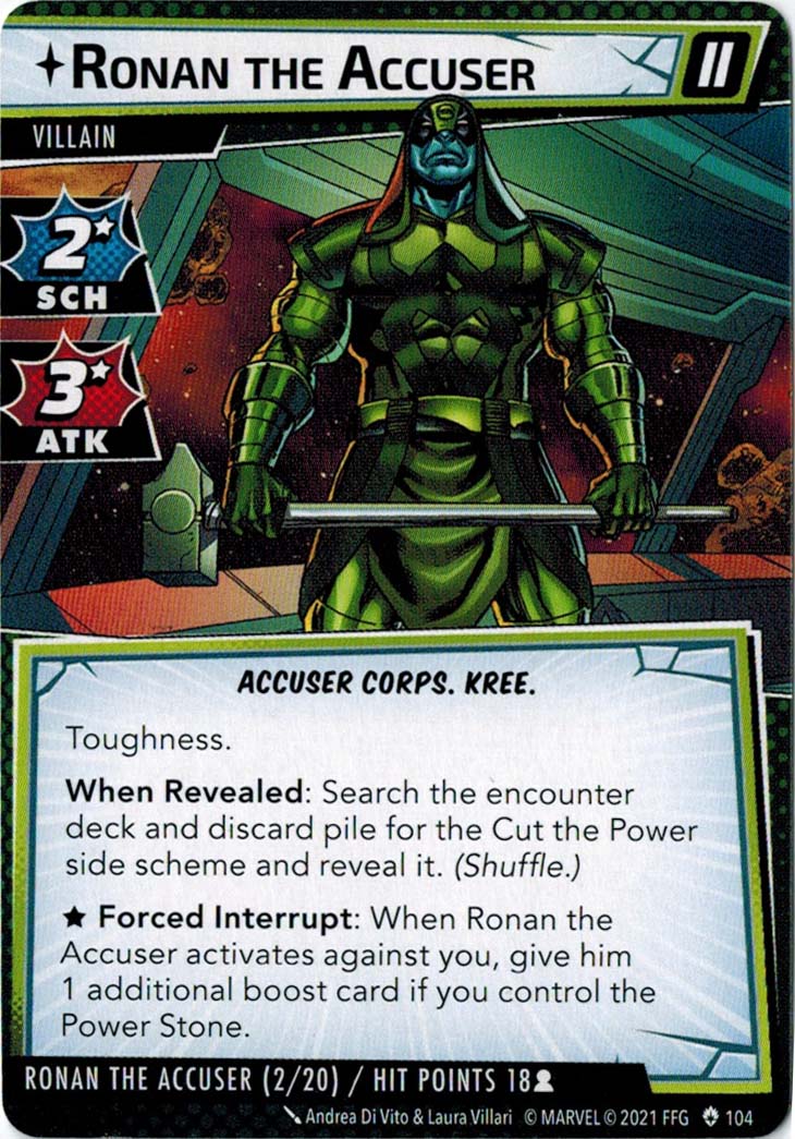 Ronan the Accuser · MarvelCDB