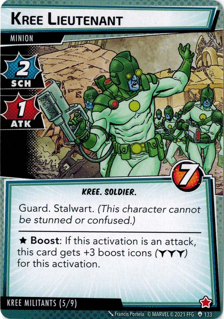 Kree Lieutenant · MarvelCDB