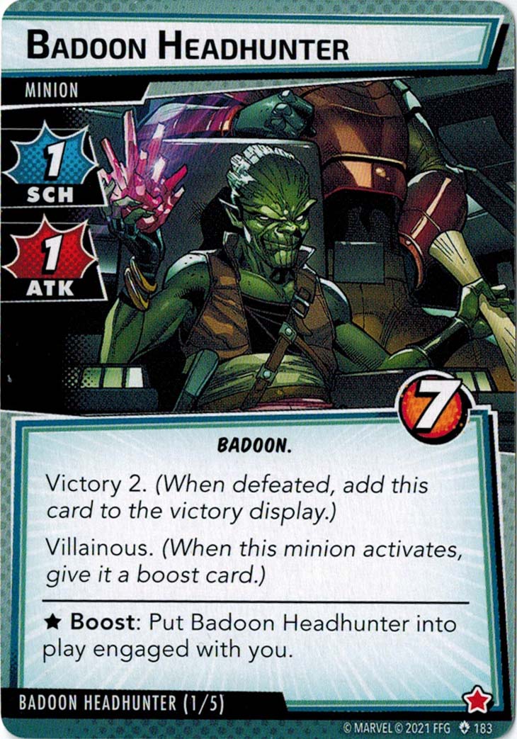 Badoon Headhunter · MarvelCDB