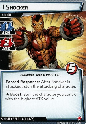 Shocker · MarvelCDB
