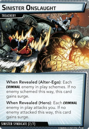 Sinister Onslaught · MarvelCDB