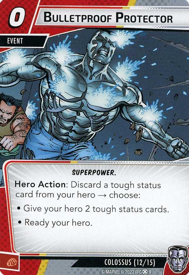 Colossus - bulletproof protector | Marvel Champions: The Card Game