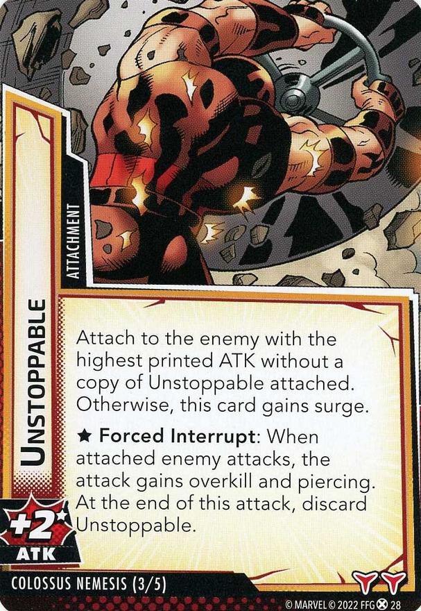 Unstoppable · MarvelCDB