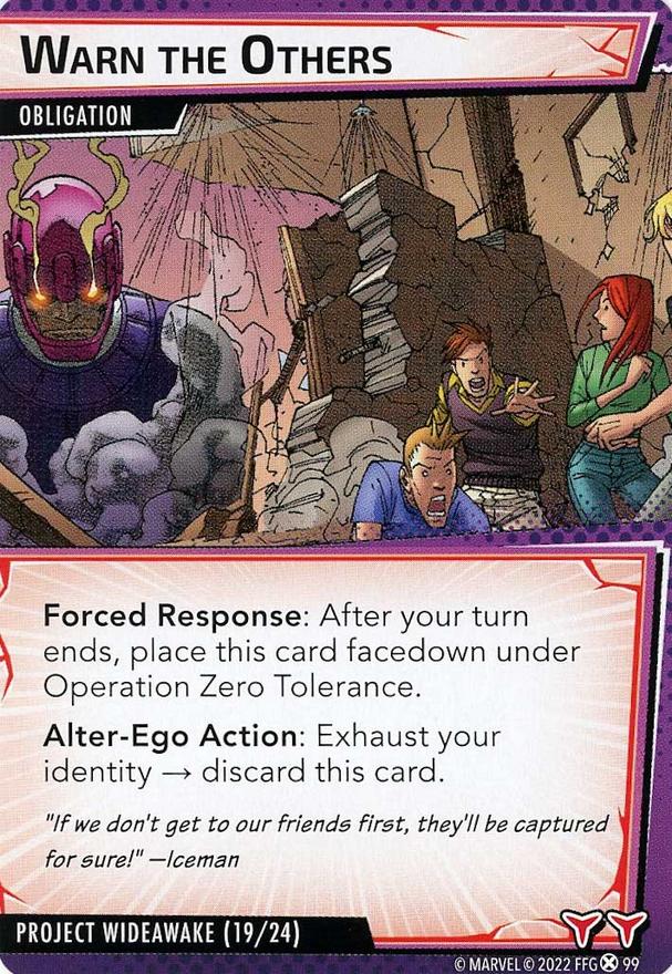 Warn the Others · MarvelCDB