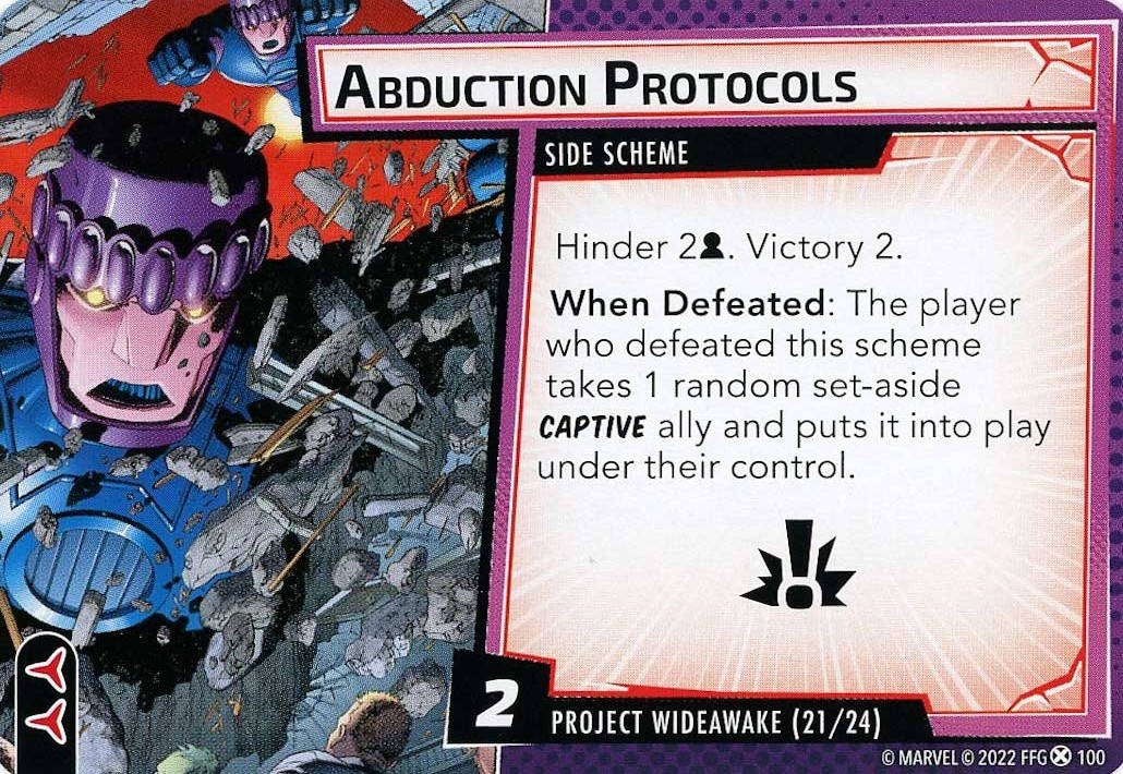 Abduction Protocols · MarvelCDB