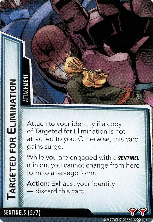 Targeted for Elimination · MarvelCDB