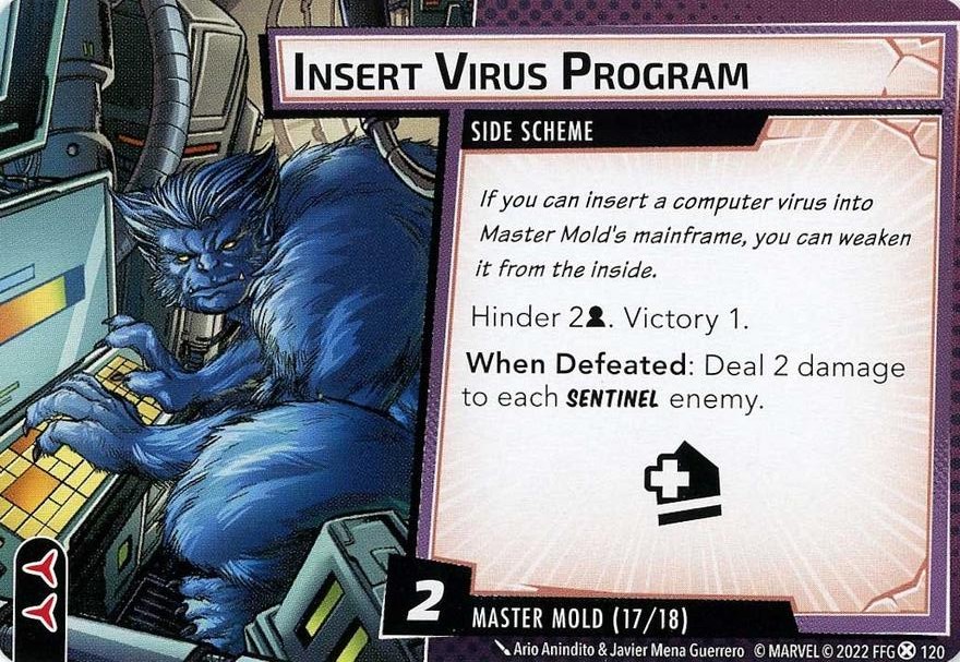 Insert Virus Program · MarvelCDB