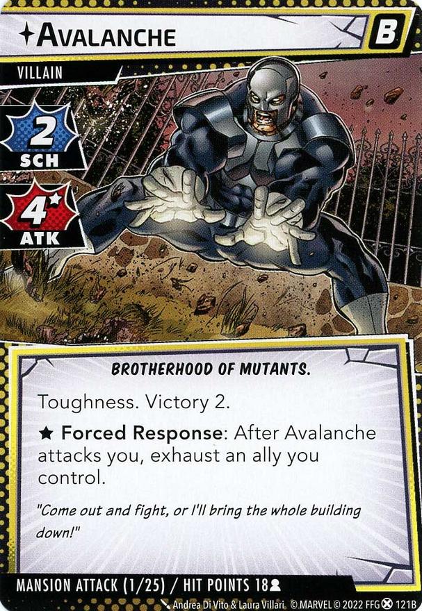 Avalanche A · MarvelCDB