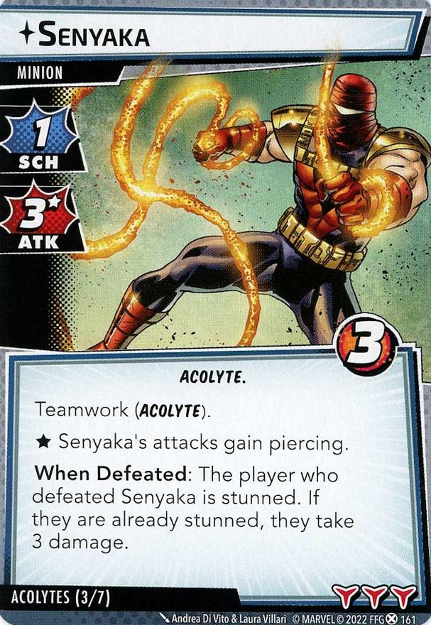 Senyaka · MarvelCDB