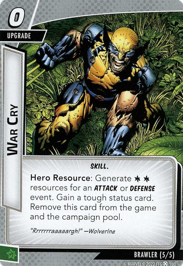 War Cry · MarvelCDB