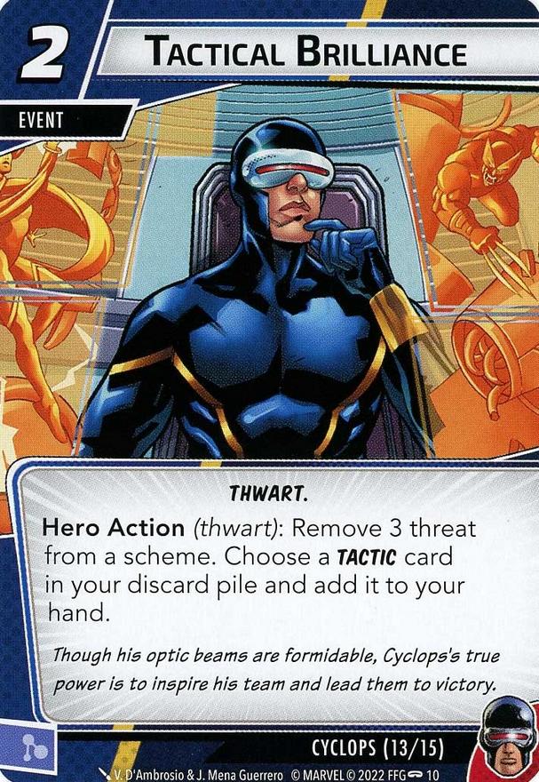Tactical Brilliance · MarvelCDB