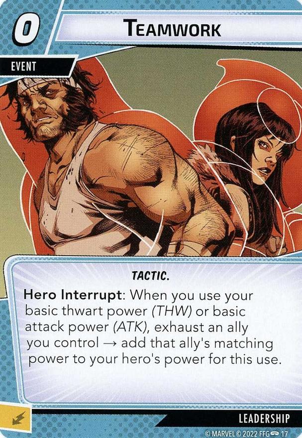 Teamwork · MarvelCDB