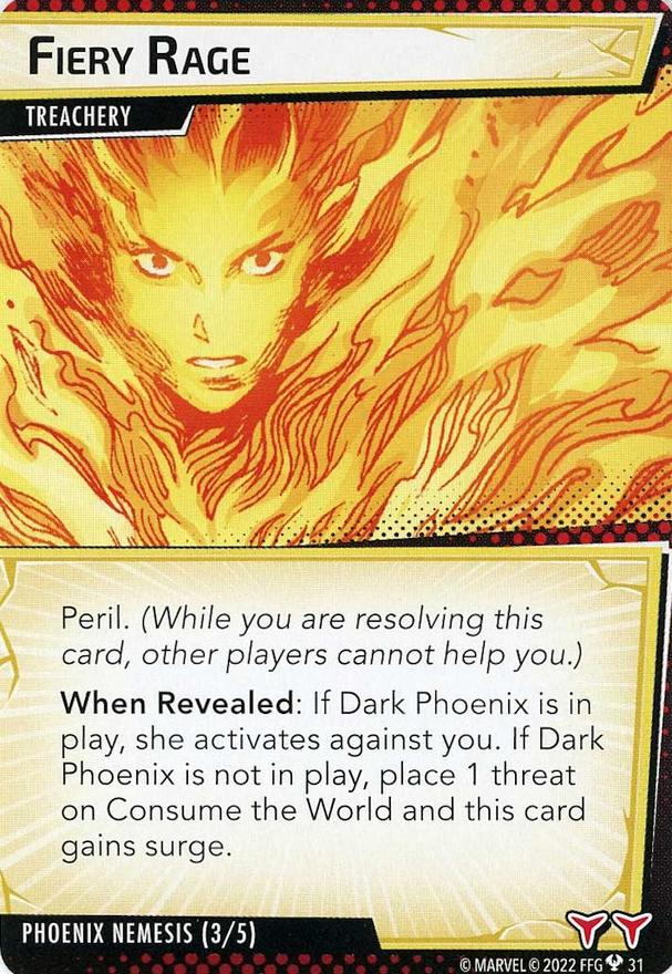 Fiery Rage · MarvelCDB